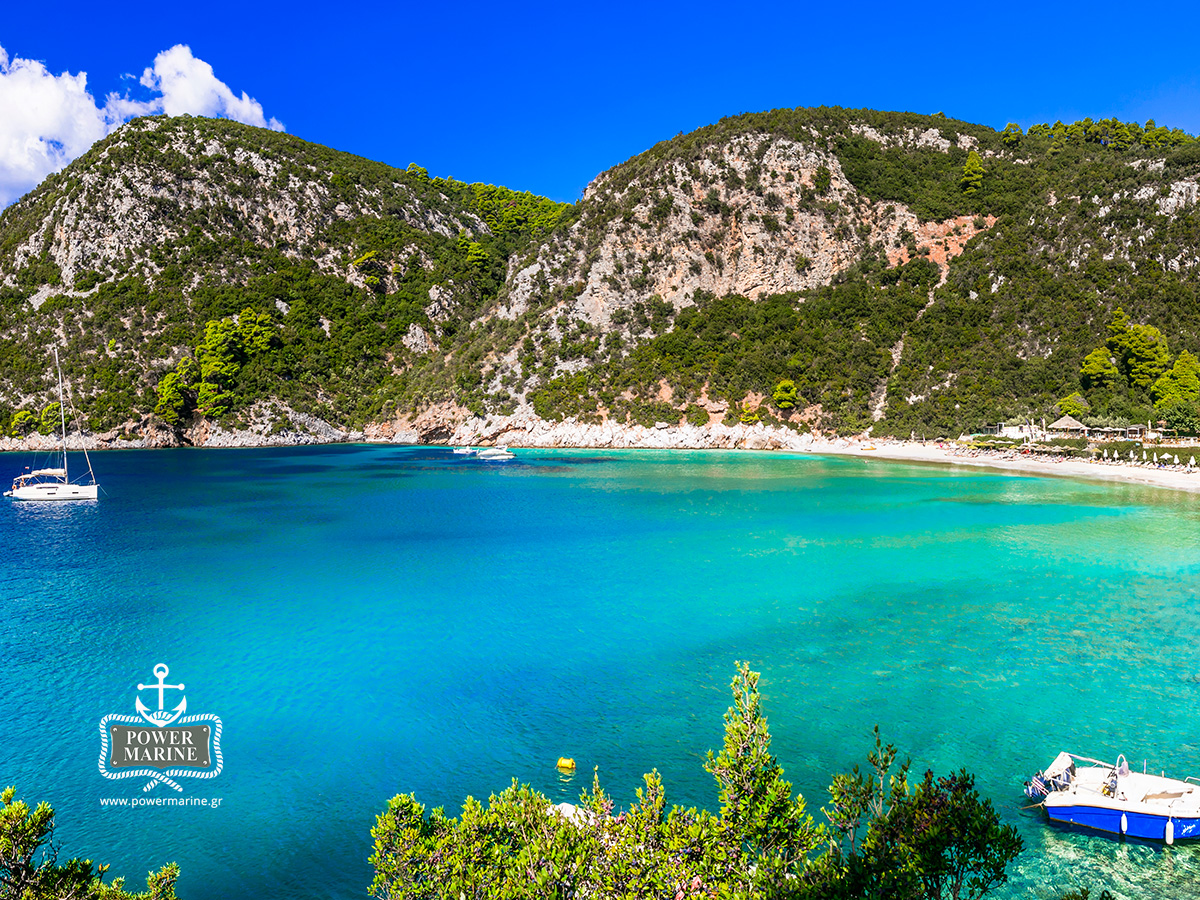 Discover beautiful historical sites at the Sporades islands - Power Marine
